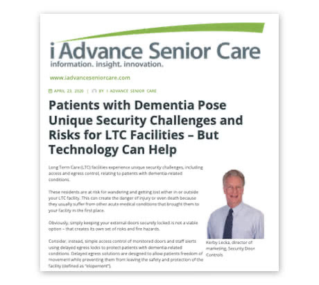LTC - LONG TERM CARE FACILITY SAFETY & SECURITY
